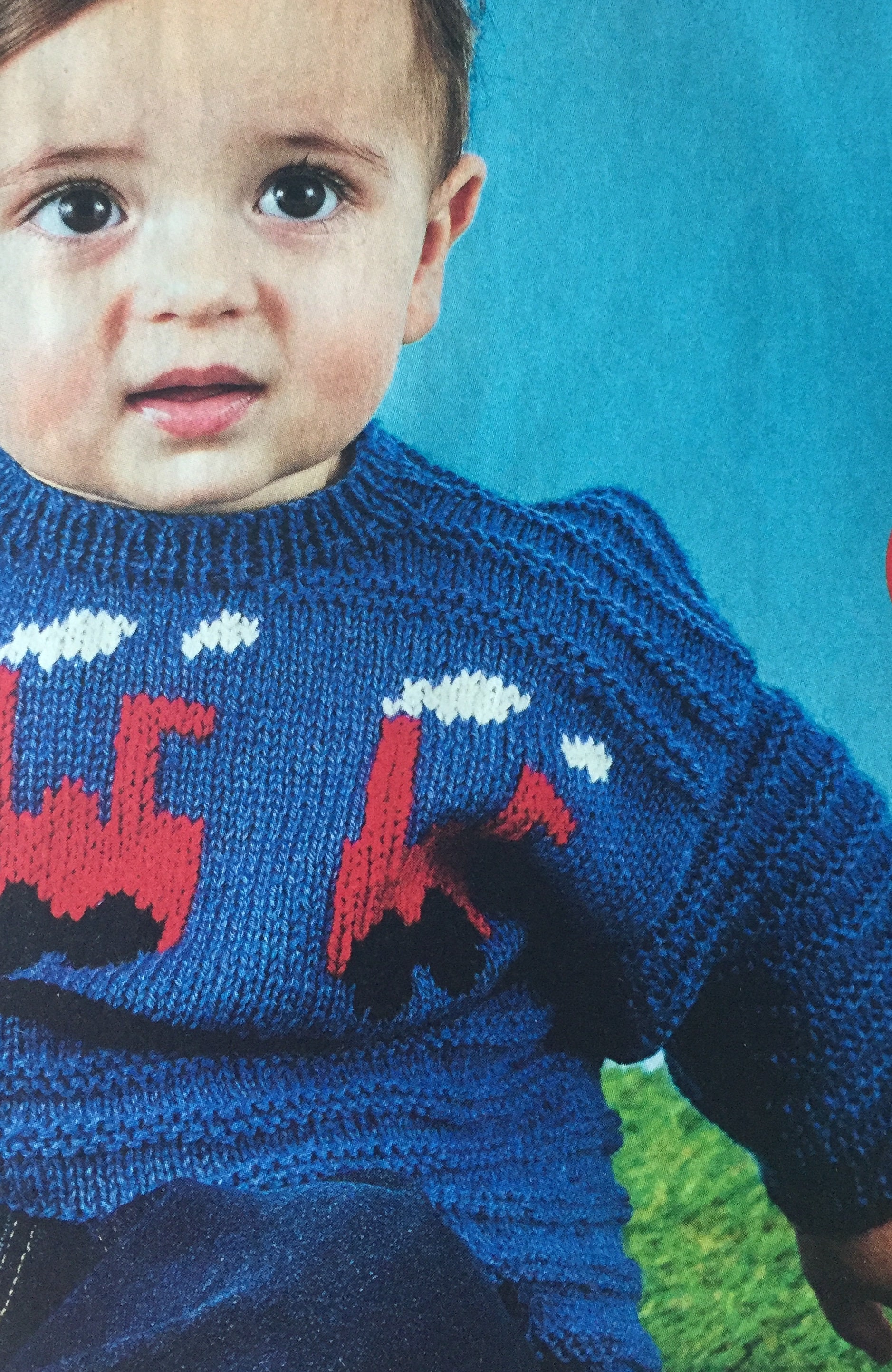 Toddlers Train Jumper Knitting Pattern - Etsy
