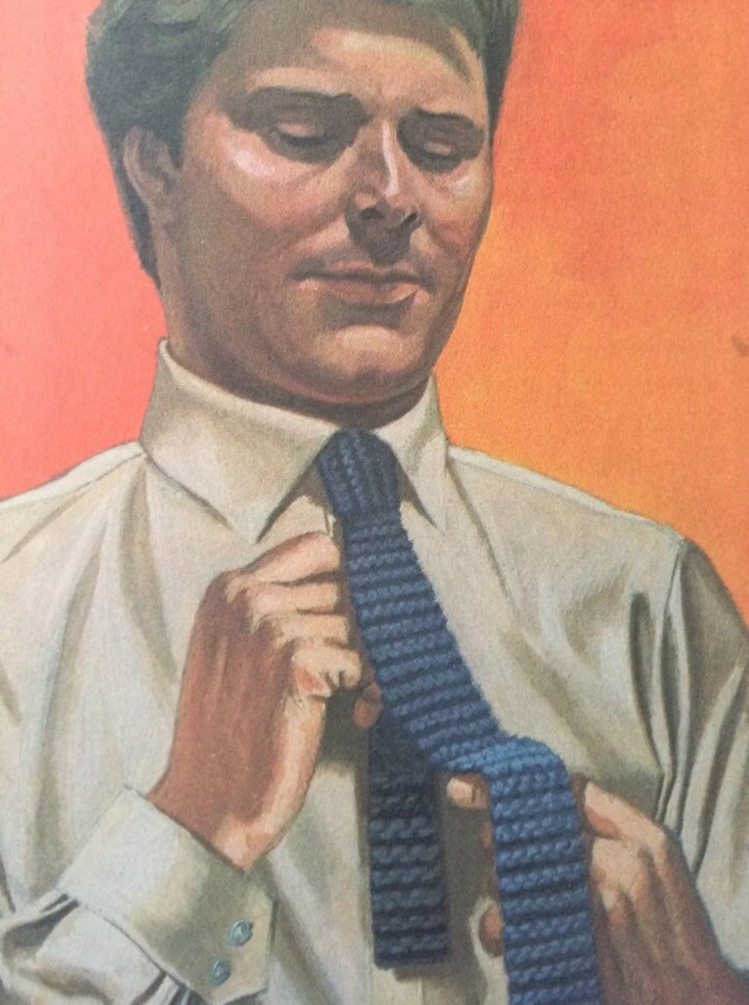 Corbata Easy Knit Para papás tíos amigos abuelos hijos - Etsy España