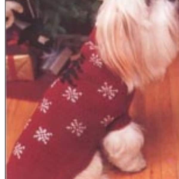 Christmas Dog Coat - Etsy