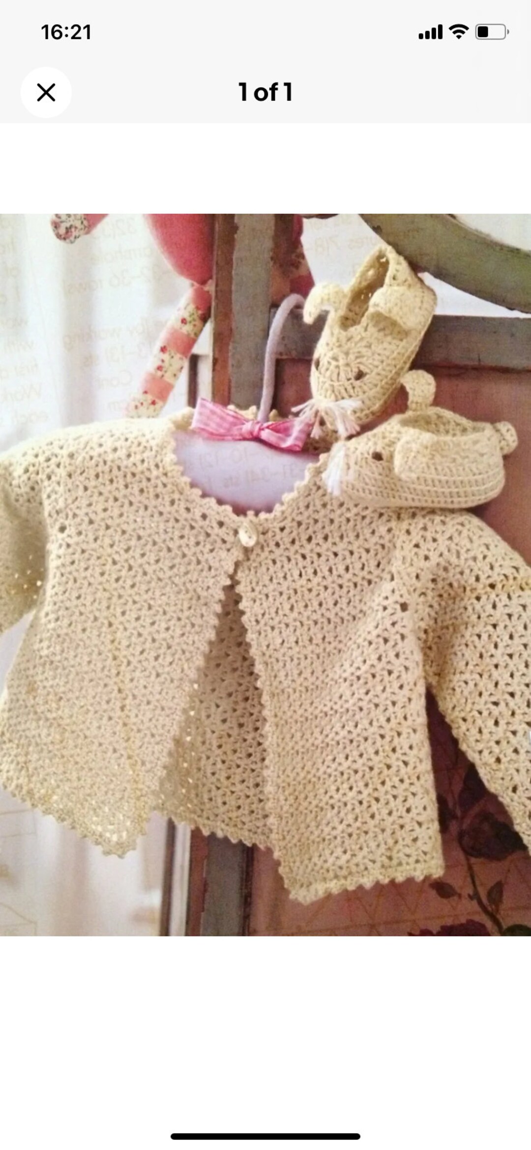 Baby Lacy Jacket Crochet Pattern - Etsy
