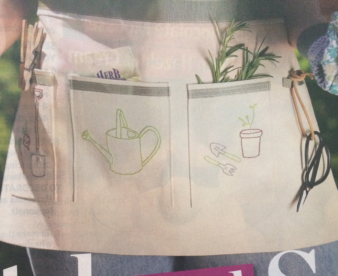 Garden Apron Sewing Pattern Instructions - Etsy