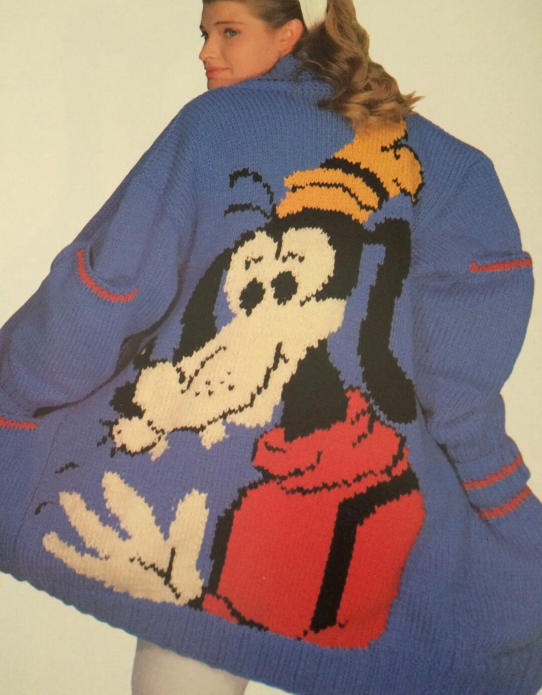 Goofy Jacket Knitting Pattern adult Size - Etsy