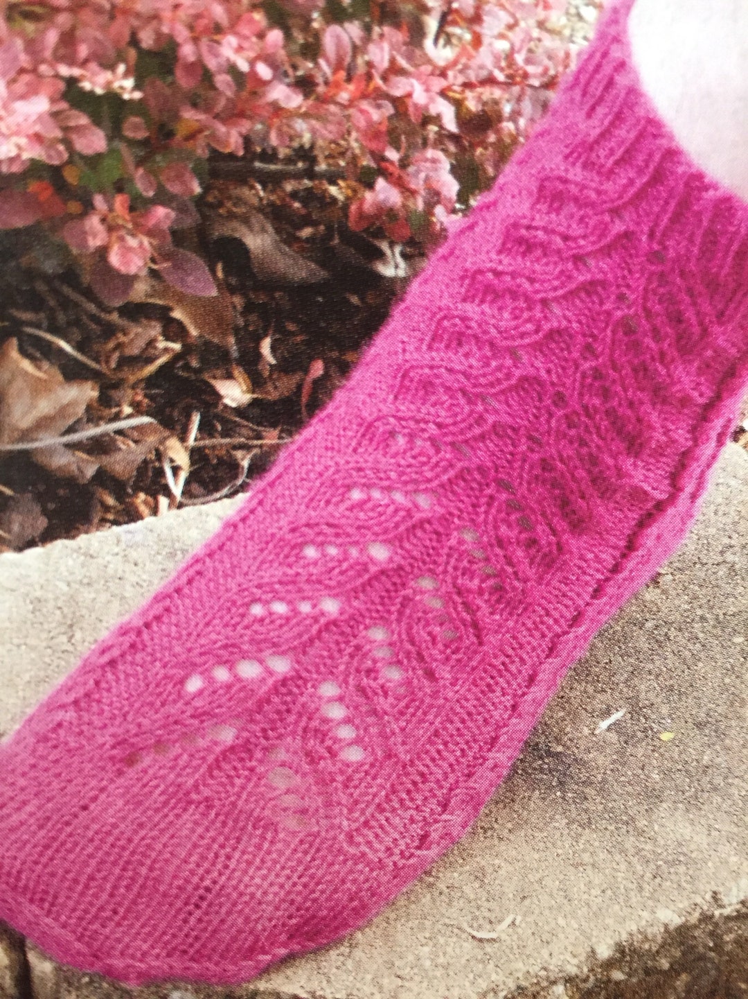 Lace Socks Knitting Pattern - Etsy