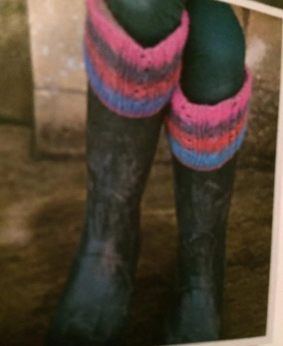 Welly Toppers Knitting Pattern - Etsy