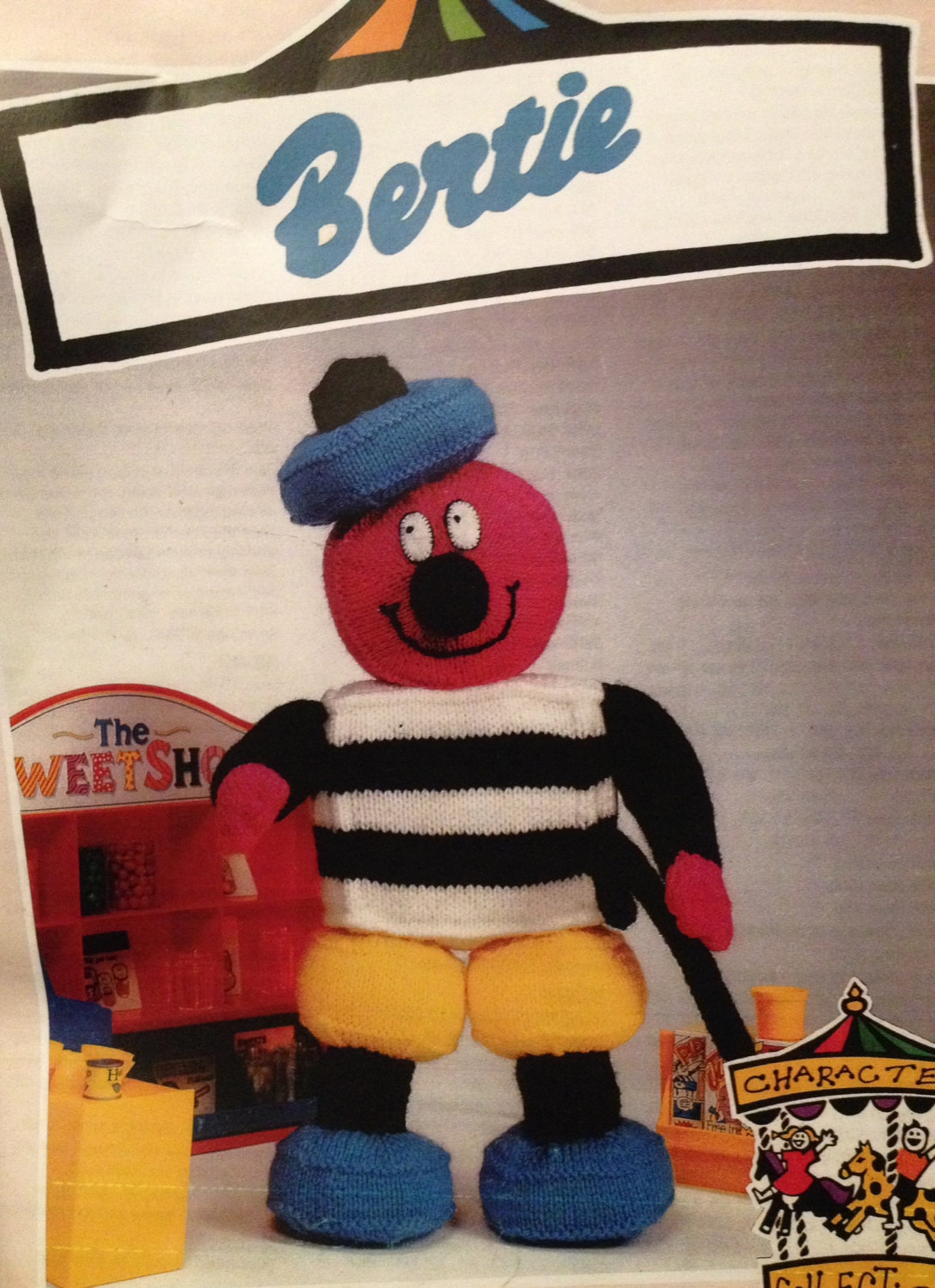 Bertie Bassett Knitting Pattern - Etsy UK