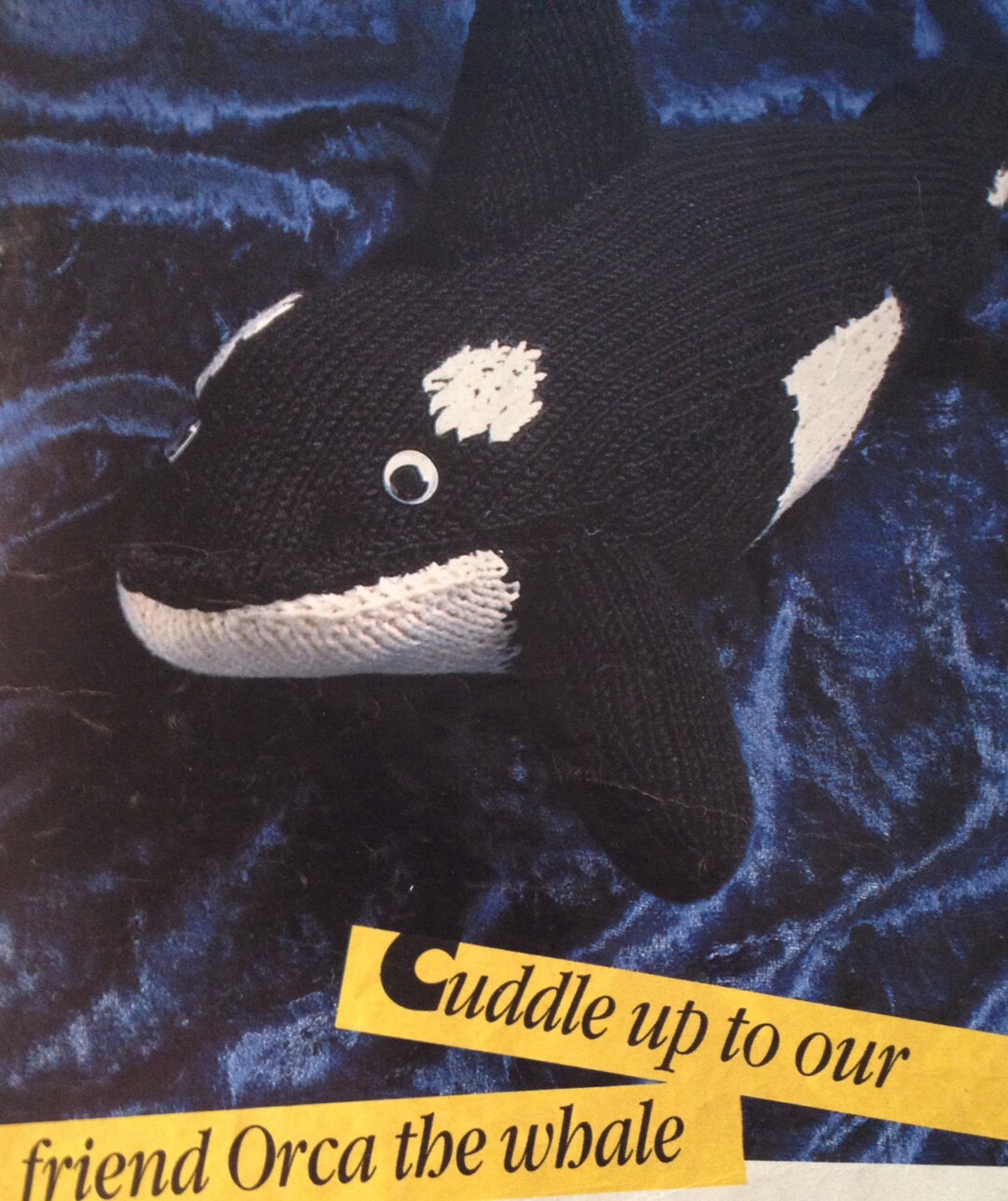 Orca the Whale, Save the Whale Knitting Pattern - Etsy UK