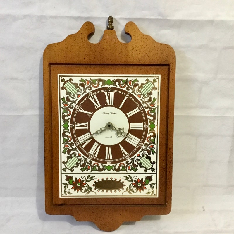 Vintage Wall Clock - Etsy