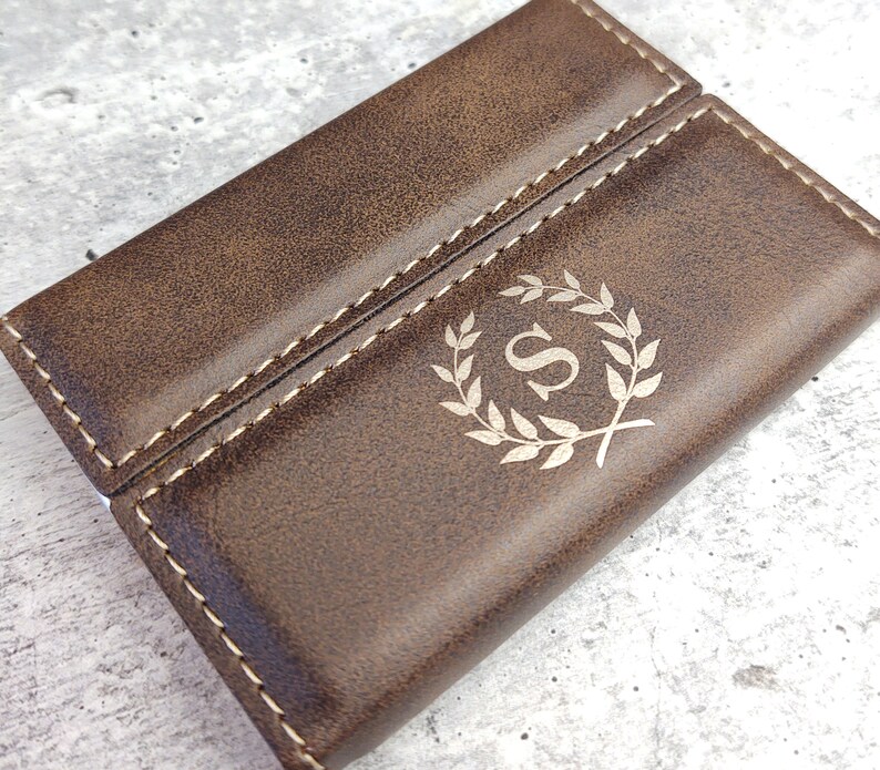 Personalized Business Card Case for Men Custom Business Card - Etsy