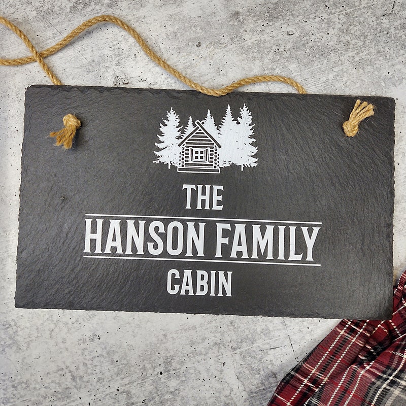 Outdoor Cabin Sign - Etsy