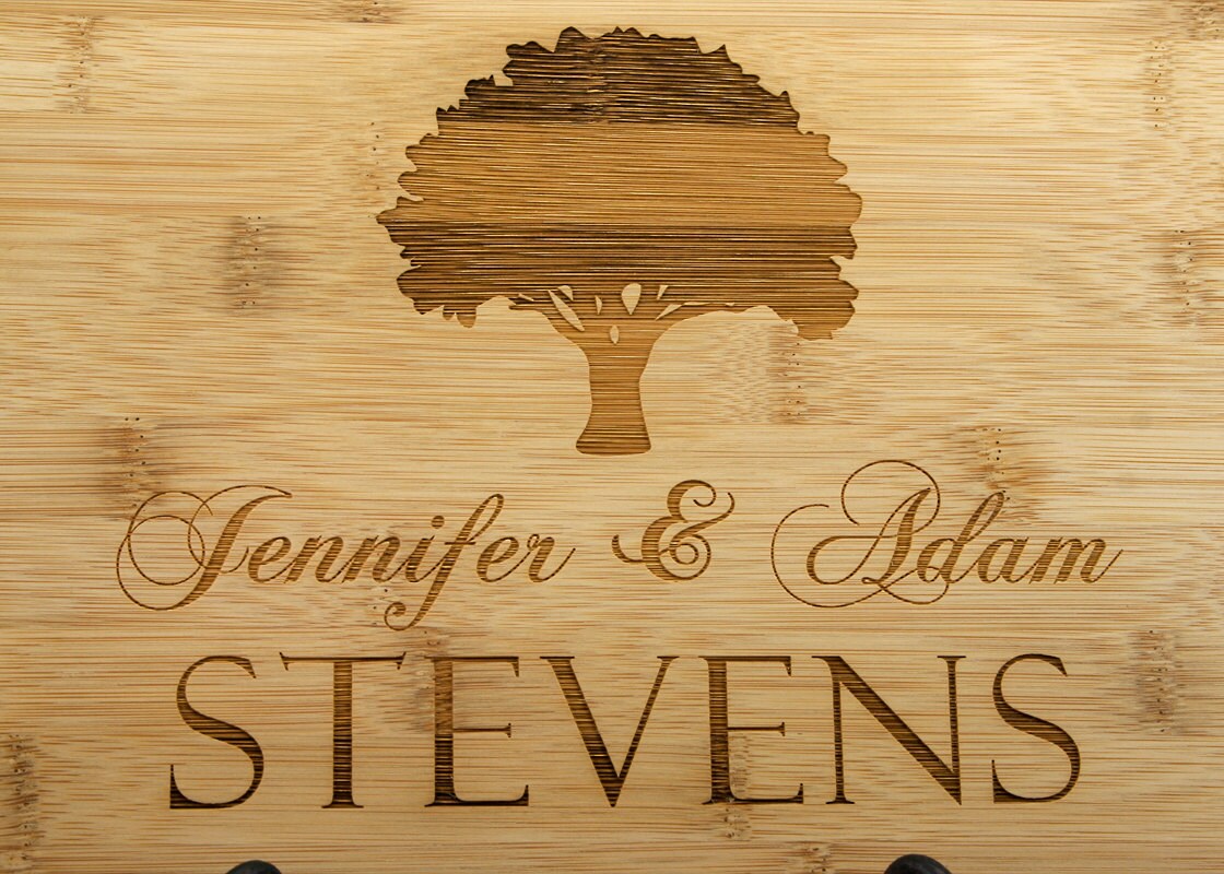 Customized Family Tree Cutting Board Bamboo Cutting Board | Etsy