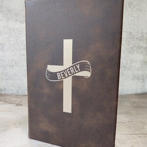 Personalized Journal With Cross, Religious Journal, Prayer Journal ...