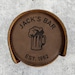 Personalized Bar Coasters, Set of 6 Coasters With Bar Name and Beer Mug ...