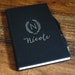 Personalized Diary Notebook, Monogrammed Journal, Engraved Journal ...