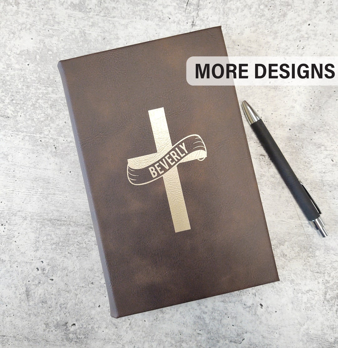 Personalized Journal With Cross, Religious Journal, Prayer Journal ...