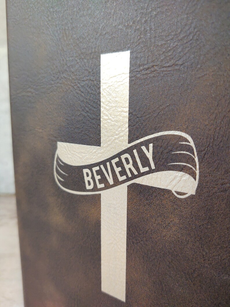 Personalized Journal With Cross, Religious Journal, Prayer Journal ...