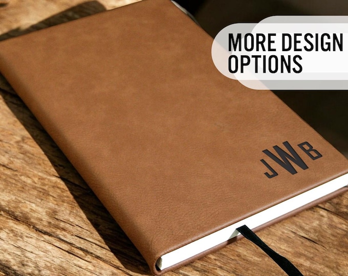 Personalized Laser Engraved Notebook Journal, Encouraging Faith Journal ...