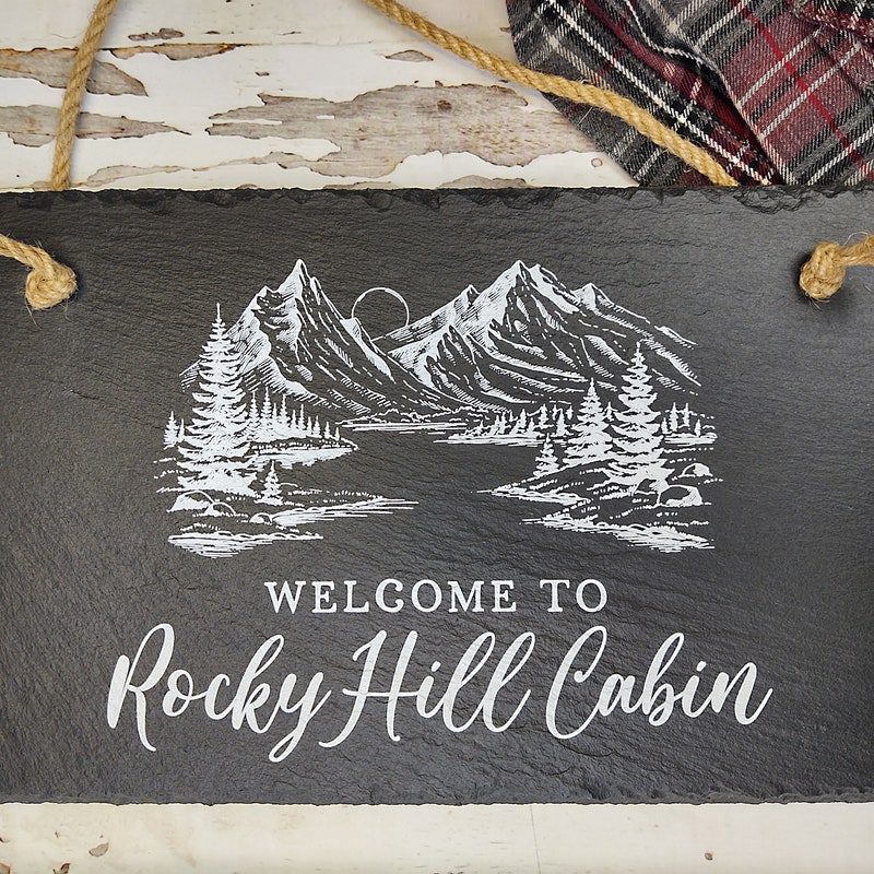 Outdoor Cabin Sign - Etsy
