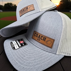 Custom Coach Hat - Richardson 112 Trucker Cap for Sports Coaches ...