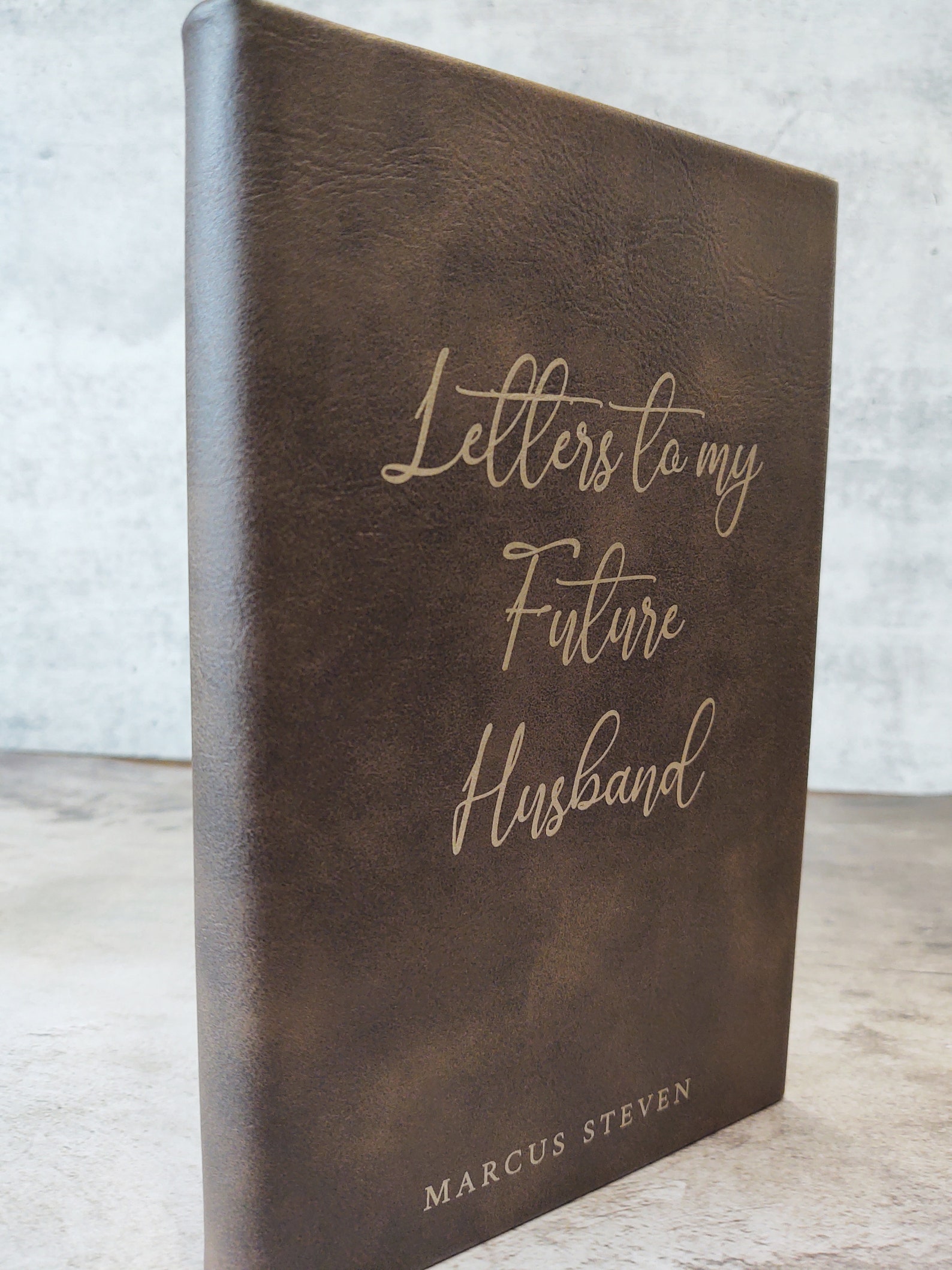 Letters to My Future Husband Custom Journal, Letters to Loved One ...