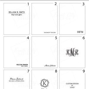 Monogrammed Portfolio With Notepad, 9.5" X 12" Customized Leatherette ...