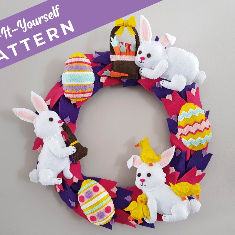 Felt Easter Pattern - Etsy