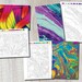 Abstract Color by Number for Adults - 10 Printable Designs - Etsy