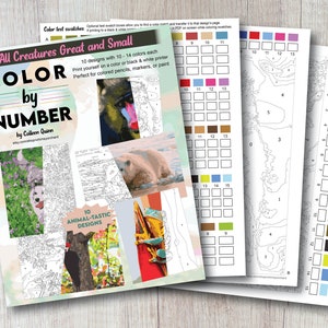 BEST VALUE Magic and Fantasy Mosaic Color by Number Magical & Fantastic ...