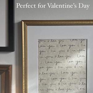 LOVE YOU Art Print, Wall Art, Home Decor, Nursery Art, Family - Etsy