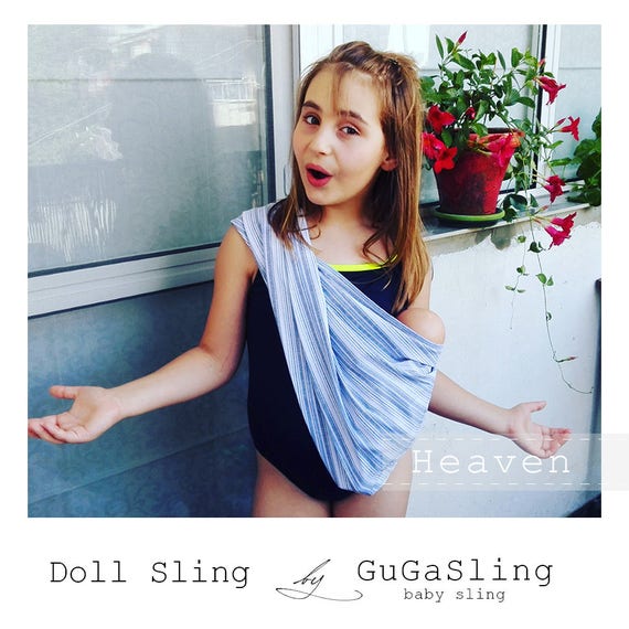 Gugasling Mini Doll Sling Baby Doll Carrier Toy Sling for Girls and Boys Big Sister Gift Big Brother Gift Little One Gift Play Sling Etsy Australia