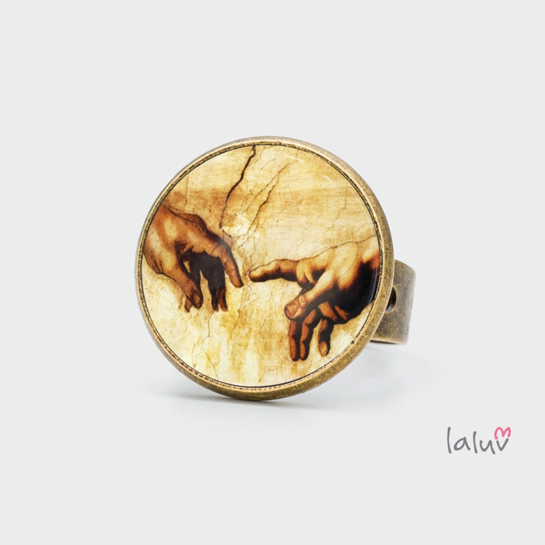 Ring the Creation of Adam - Etsy