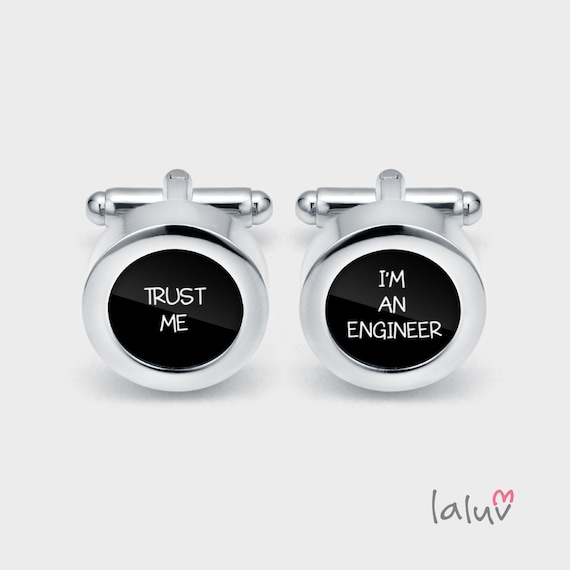 Elegant Cufflinks ENGINEER Gift for a Man Wedding Cufflinks - Etsy