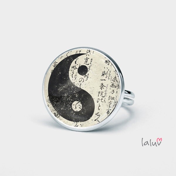 Yin yang ring - Etsy.de