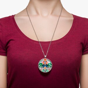 Medallion Round ROOSTERS - Etsy