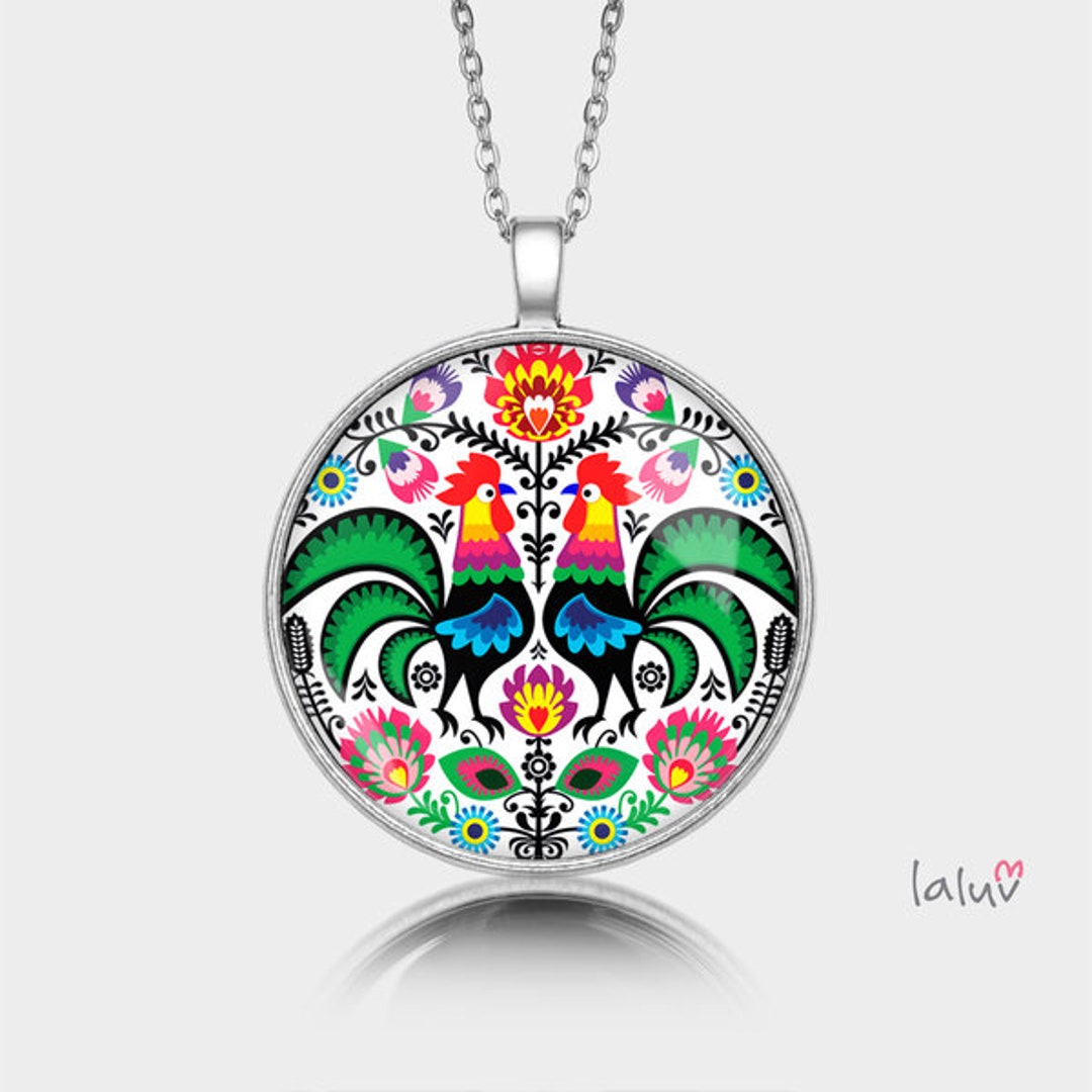 Medallion Round ROOSTERS - Etsy