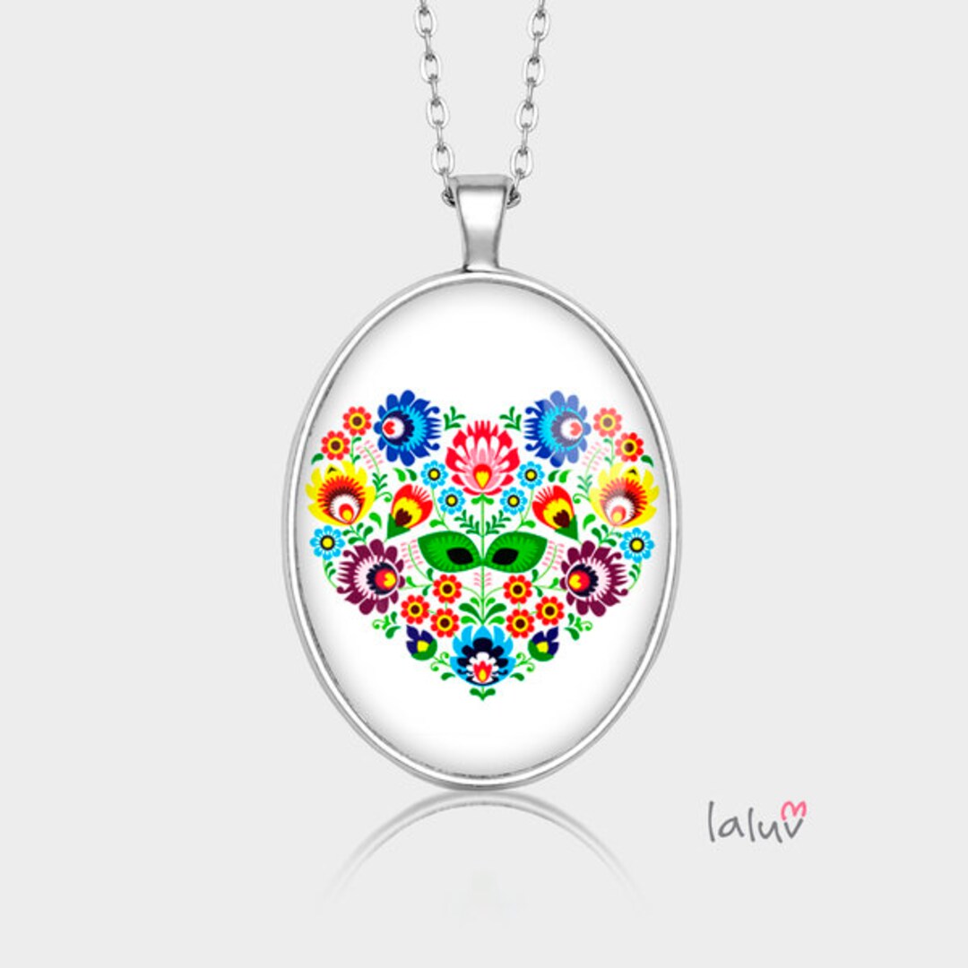 Medallion Oval LOVE SLAVIC - Etsy