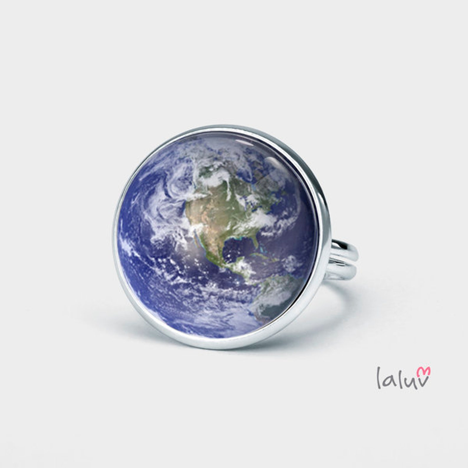 Ring PLANET EARTH - Etsy