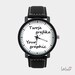 Men's Watch With Graphic BASS CLEF - Etsy