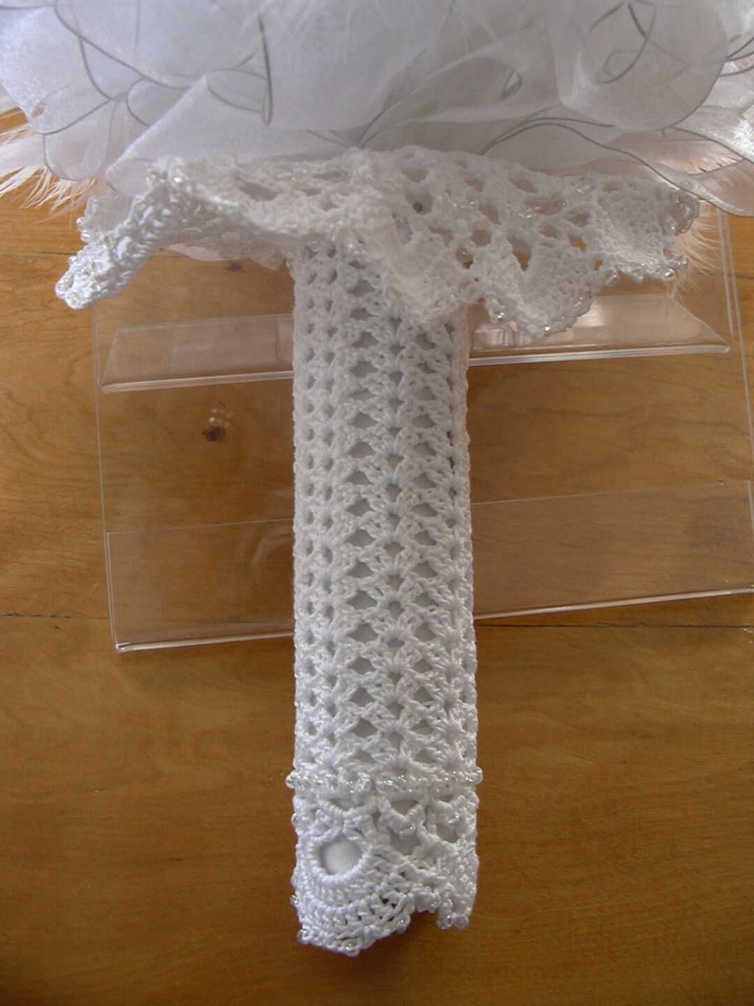 Bouquet Handle-wrap/manchon Pour Bouquet De Mariée - Etsy