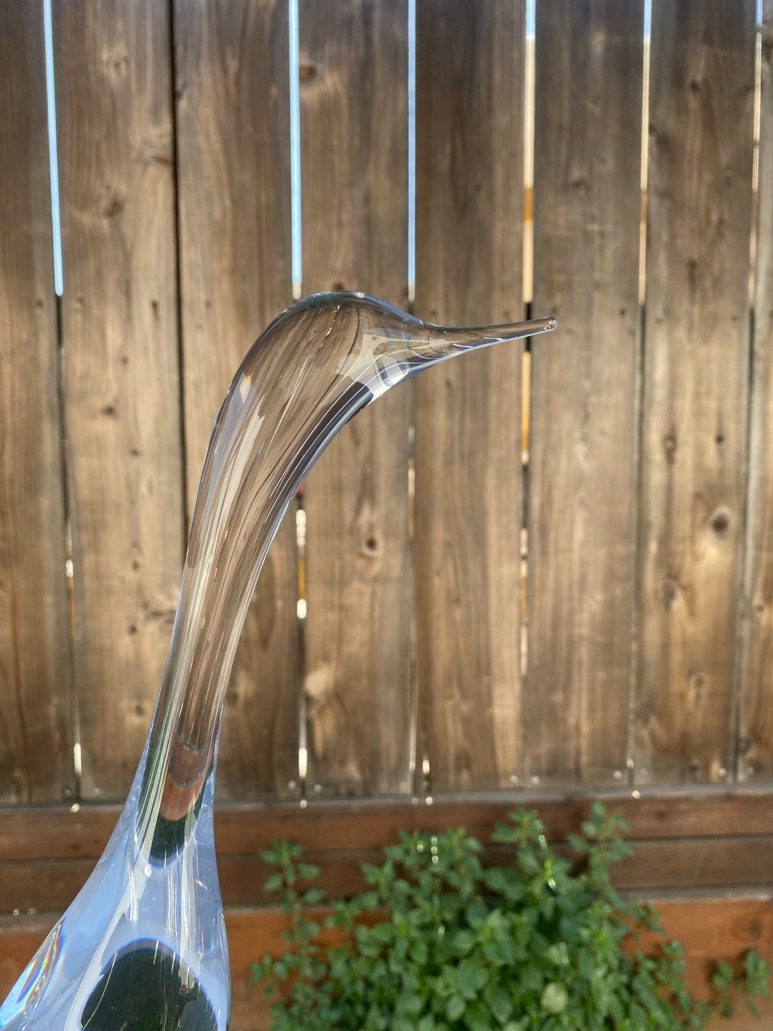 Daum France 14.5 Crane Egret Heron Swan Goose Loon Bird | Etsy