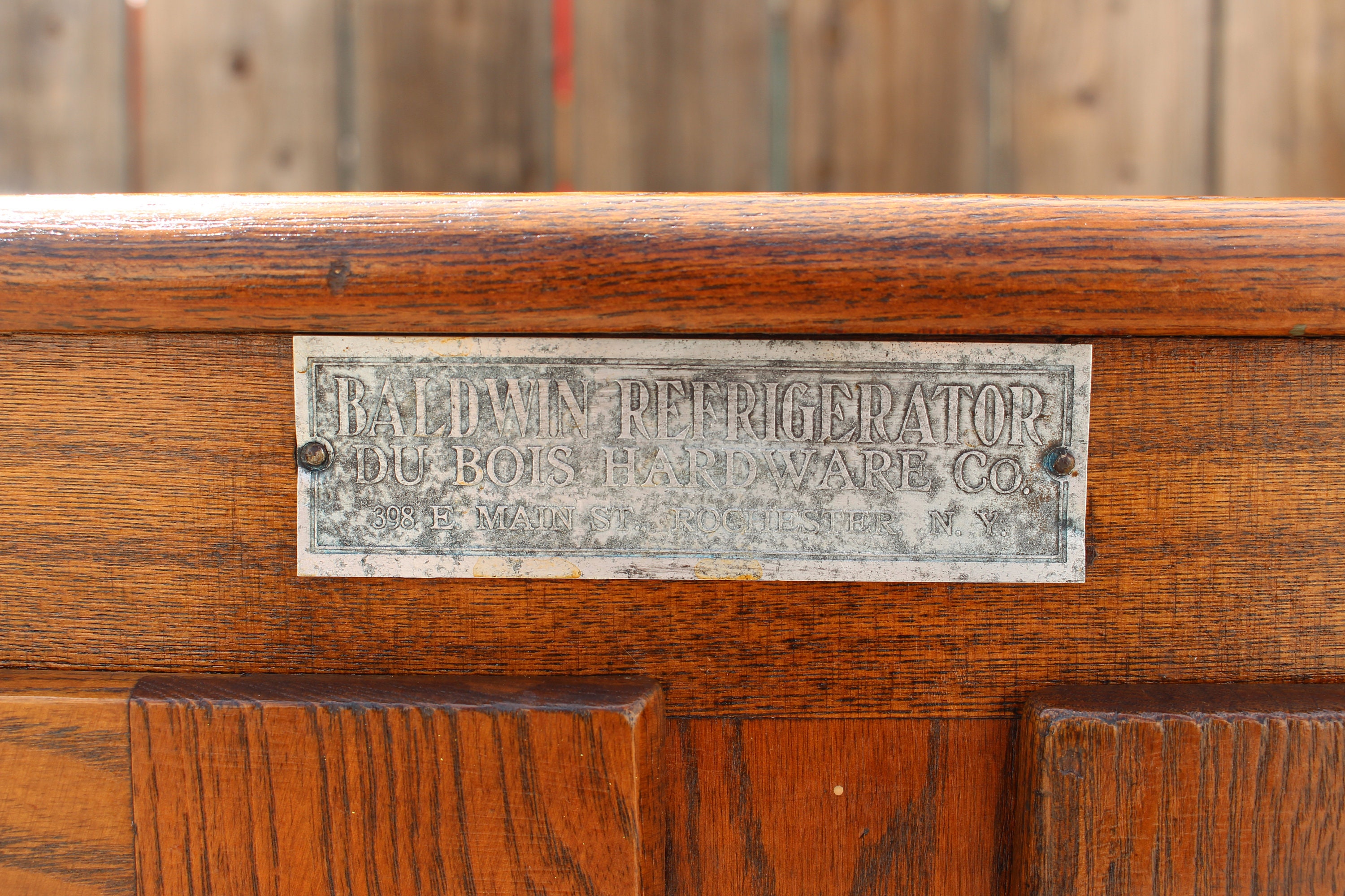Antique Large Baldwin Ice Box Refrigerator | Etsy