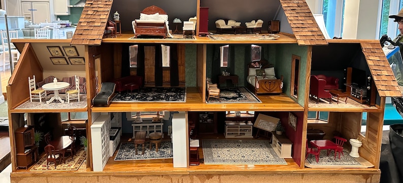 Antique Vintage Large Dollhouse - Etsy