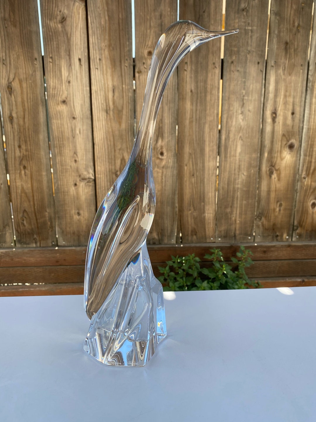 Daum France 14.5 Crane Egret Heron Swan Goose Loon Bird - Etsy UK