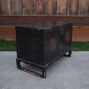 Antique Chinese Asian Korean Small Chest Cabinet Trunk - Etsy
