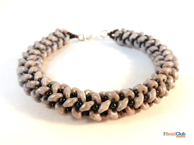 Superduo Bracelet Patterns Tubular Herringbone Tutorial | Etsy