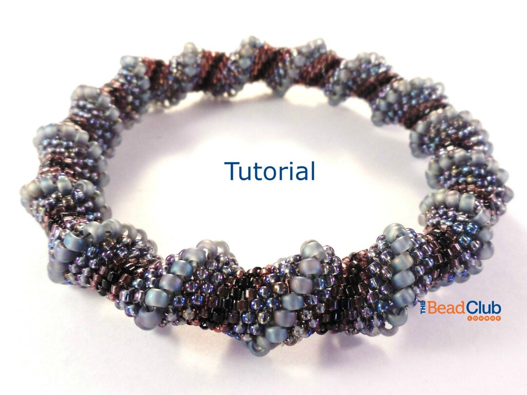 Cellini Spiral Patterns - Peyote Bracelet Patterns - Seed Bead Bracelet ...
