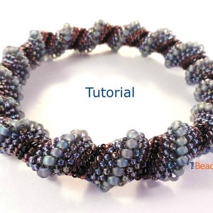Cellini Spiral Patterns - Peyote Bracelet Patterns - Seed Bead Bracelet Patterns - Beading ...