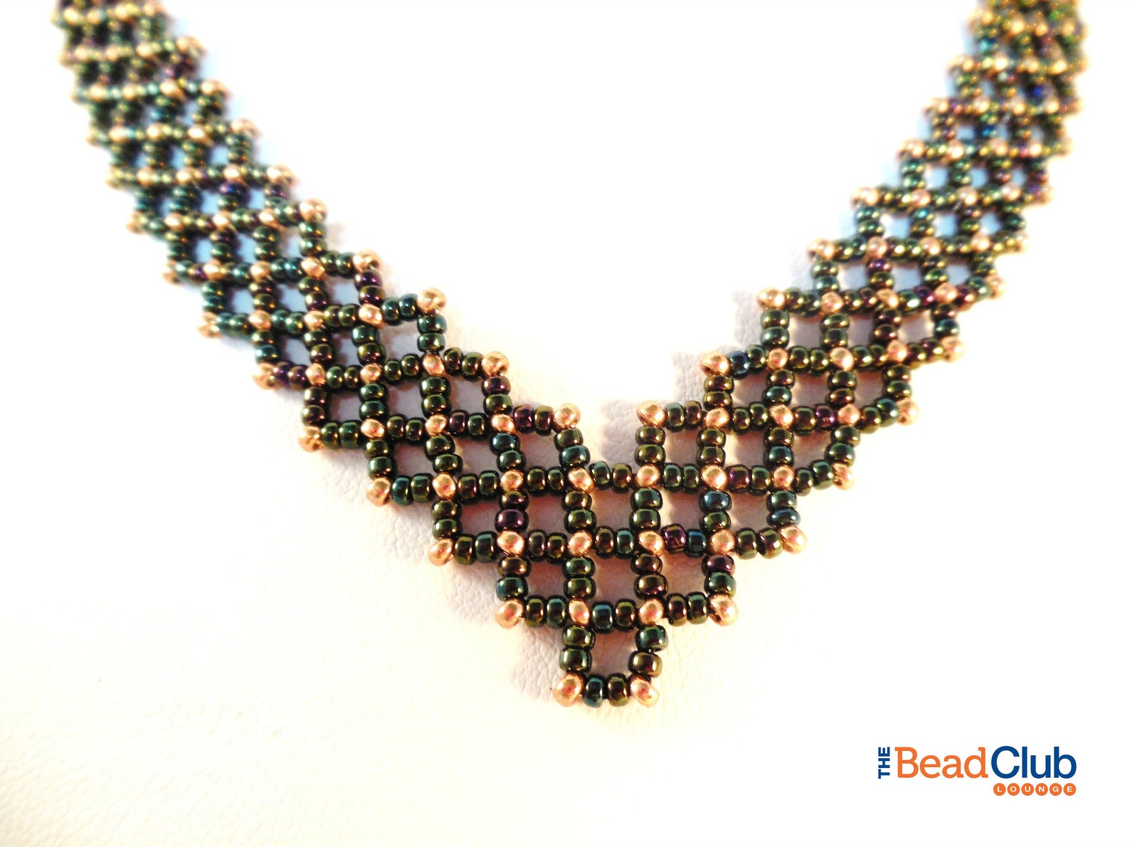 Seed Bead Necklace Pattern Right Angle Weave Tutorials - Etsy