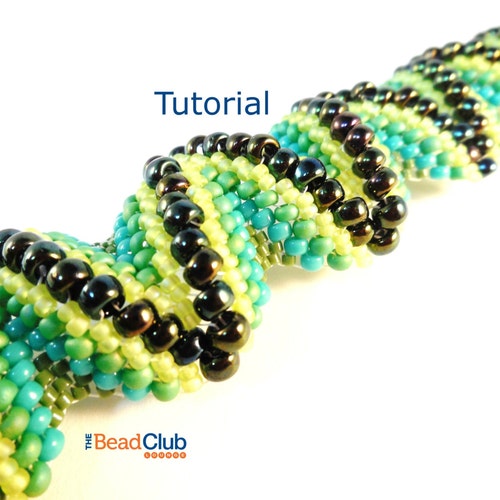 Peyote Stitch Pattern Seed Bead Patterns Necklace Tutorial - Etsy