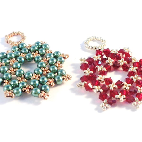 Beaded Christmas Ornament Patterns - Etsy