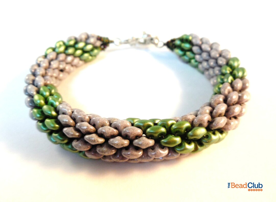 Superduo Bracelet Patterns - Beaded Bracelet Patterns - Peyote Bracelet ...